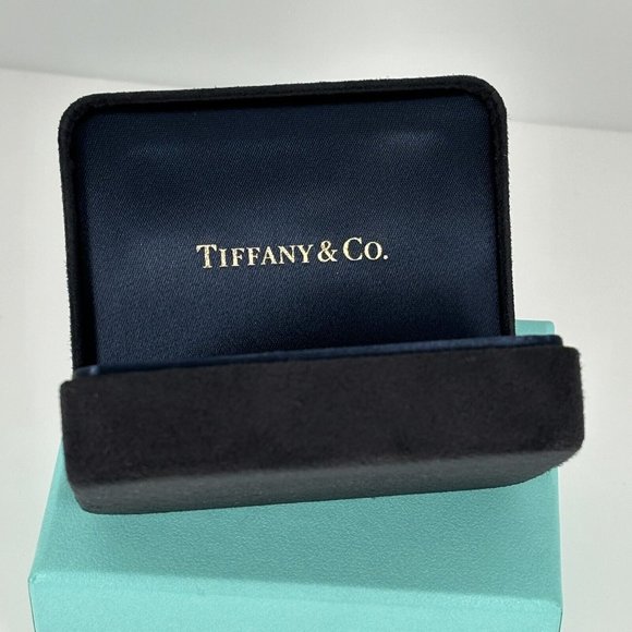 Tiffany & Co. | Jewelry | Tiffany Earring Gift Box Storage Travel Black ...